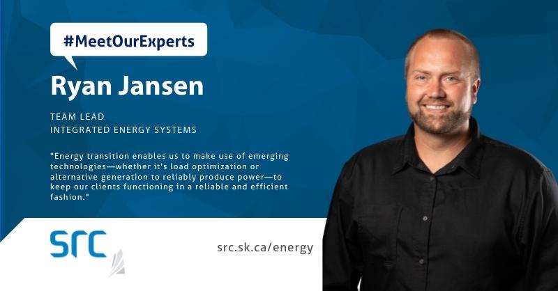 Meet Our Experts: Ryan Jansen, Engineer, Renewable Energy Technologies | Saskatchewan Research ...